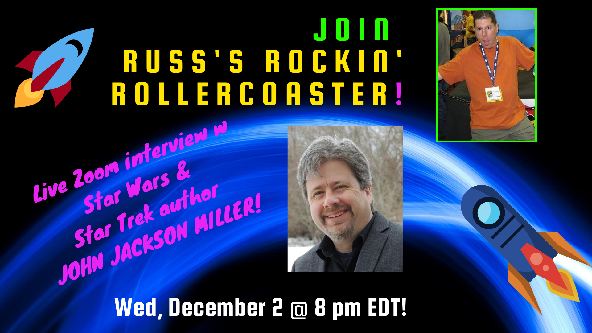 Interview w Best-Selling Star Wars, Star Trek Author John Jackson ...
