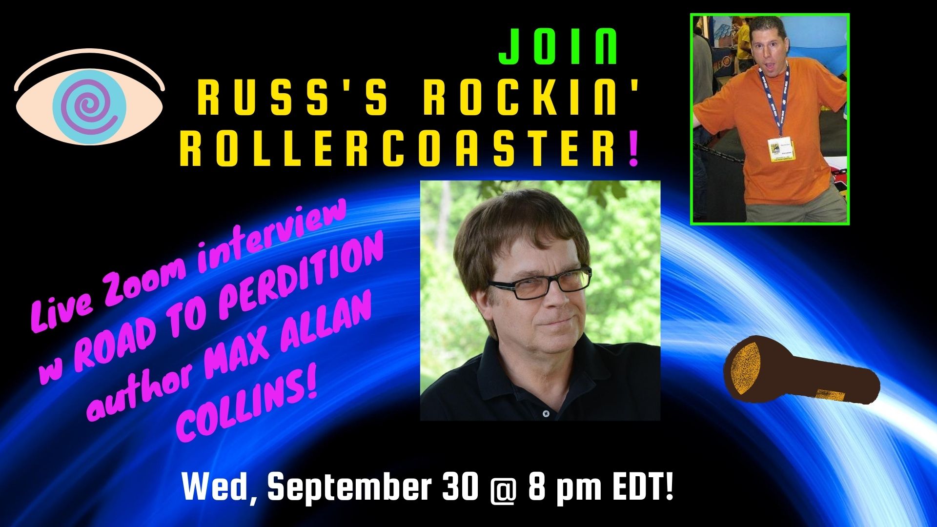 Live interview w ROAD TO PERDITION crime author Max Allan Collins ...